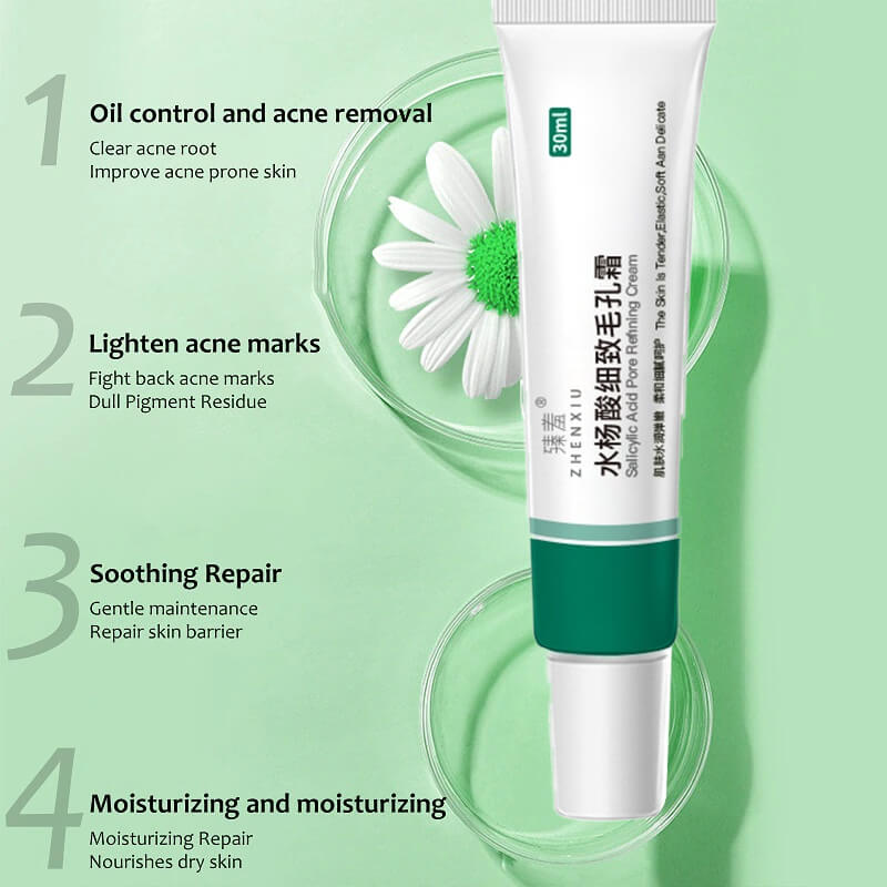 Salicylic Acid Cream Oil Control Anti-Acne Face Cream – tkyoyo